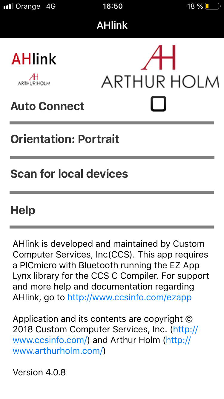 AHlink turns your mobile device into a tool to setup and configure your ...