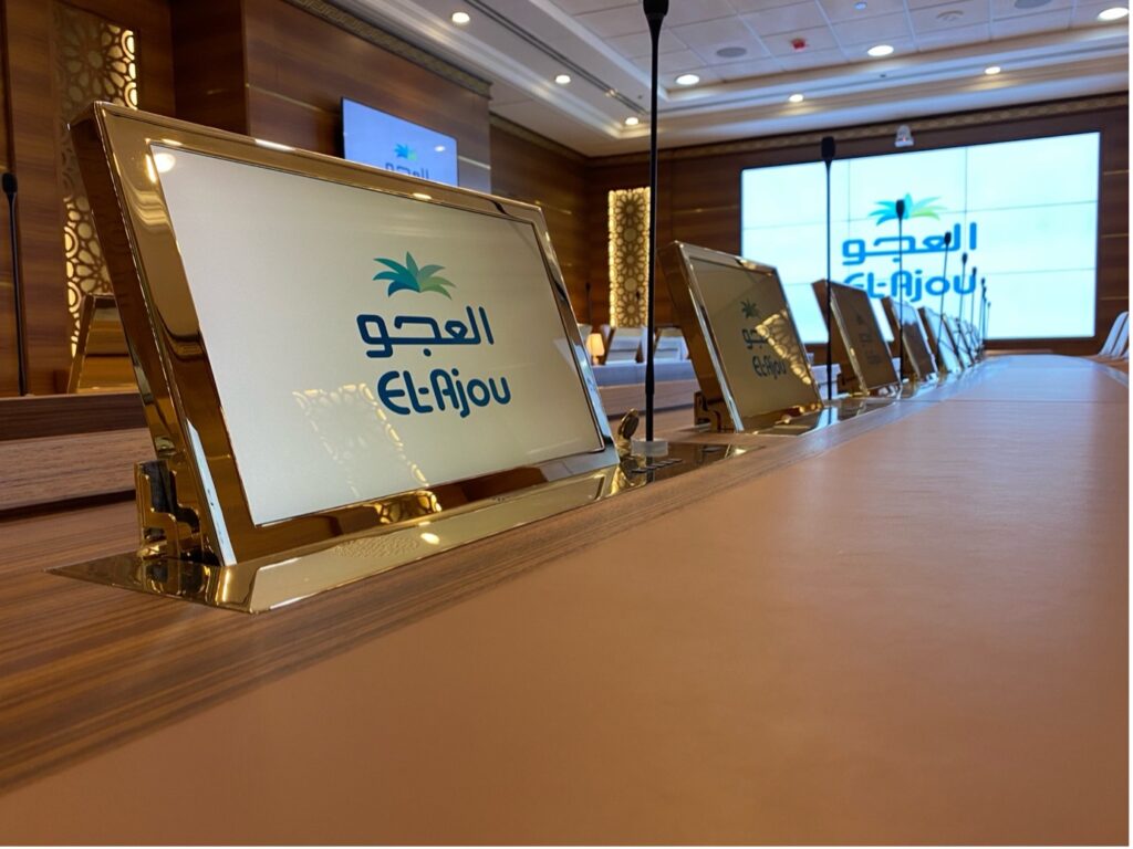 The 2023 Best Project Award was won by El-Ajou, for a high-end board room design in Saudi ...