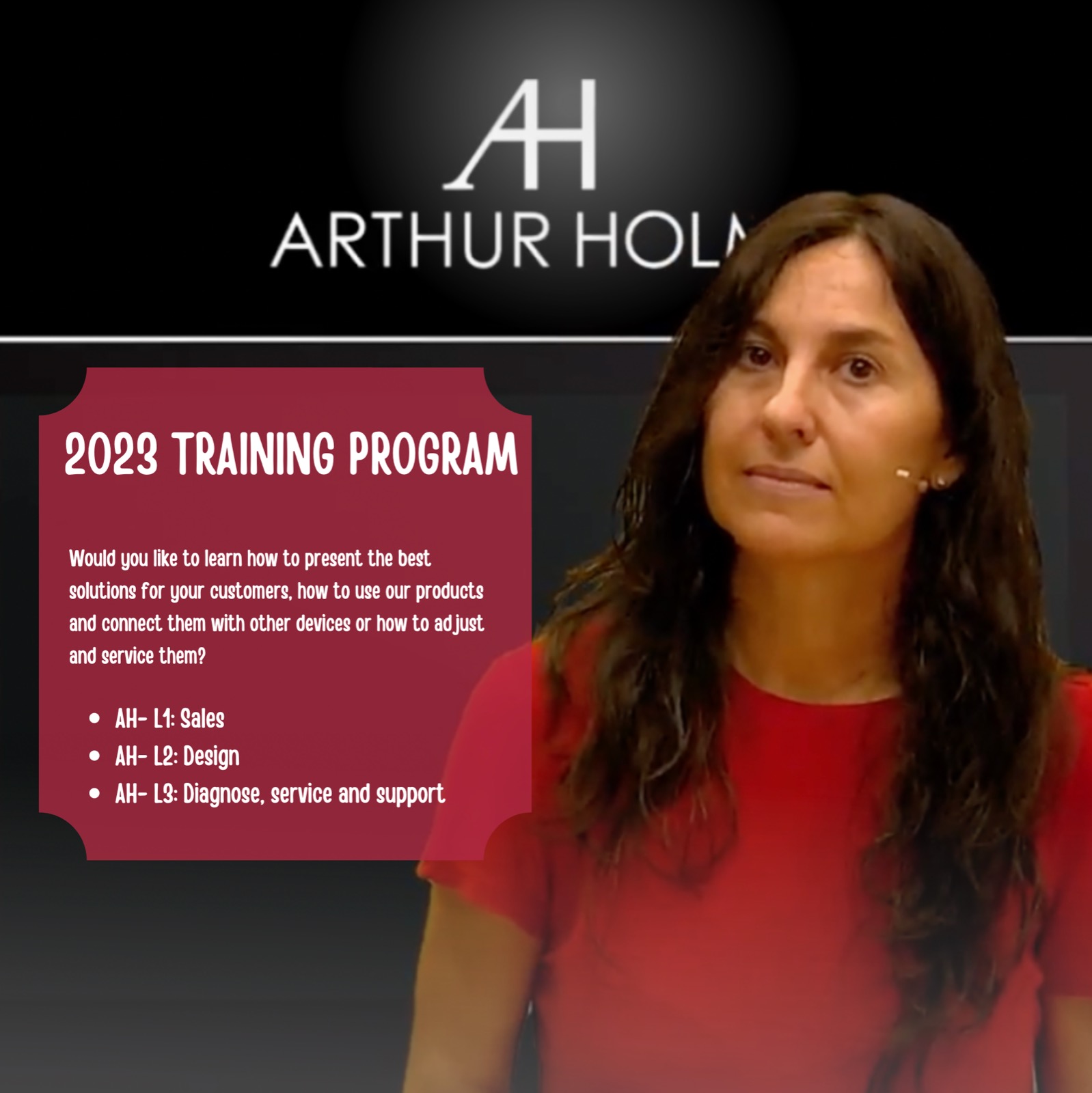 Book your seat for the new training sessions! | Arthur Holm